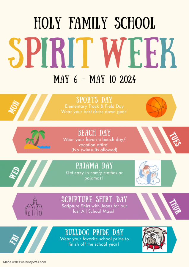 Spirit Week! – Lindsay Holy Family